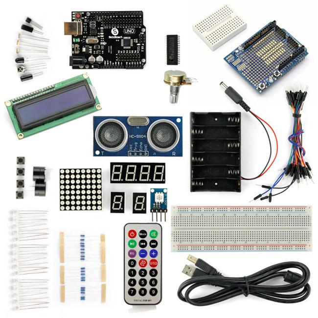 Sainsmart Uno R3distance Sensor Starter Kit With 19 Basic Arduino