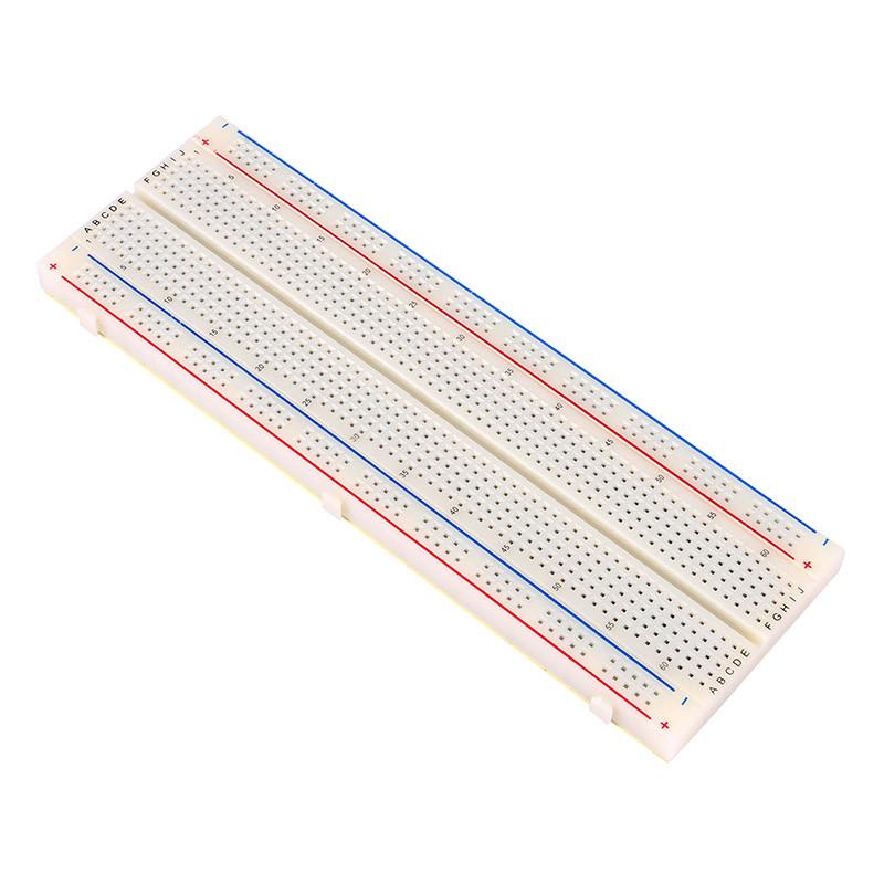 [discontinued] MB-102 830 Solderless Breadboard Tie Points 2 buses Tes ...