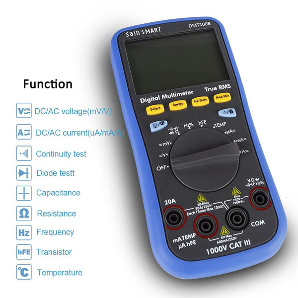 [discontinued] Bluetooth Digital Multimeter and Temperature Meter, DMT ...