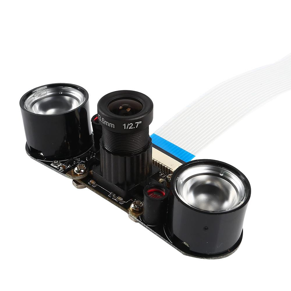 Raspberry Pi Night Vision Surveillance Camera + 2 infrared lights ...