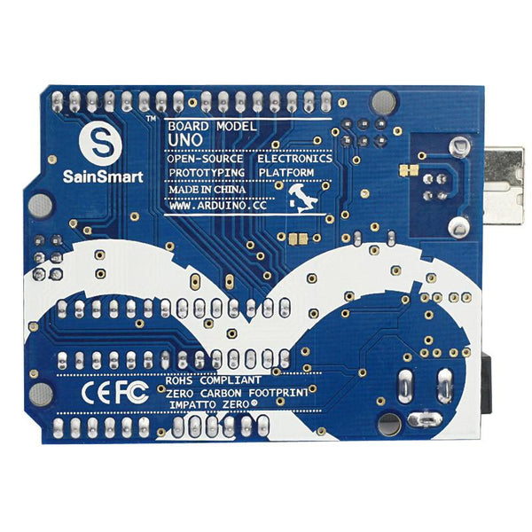 SainSmart UNO ATMEGA328P-PU ATMEGA8U2 Microcontroller For Arduino ...